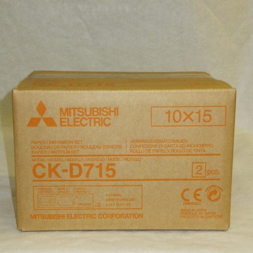 CBJ, MITSUBISHI CK-D715- 10X15/4X6 (2X400 PRINTS/BOX)